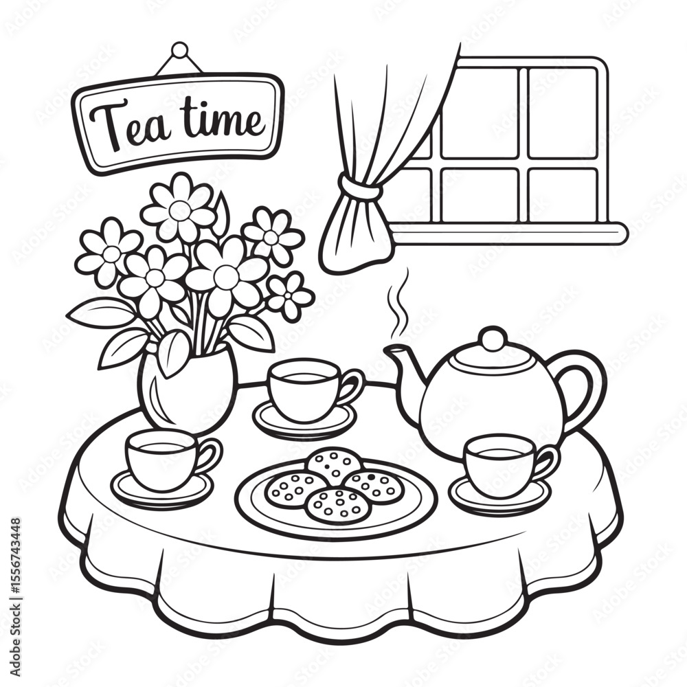 Little Corners of Comfort: Cute & Cozy Coloring Book for Relaxation and ...