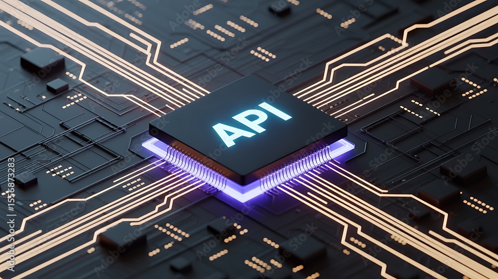 Understanding API Integration A Visual Guide to Application Programming Interfaces Stock ...
