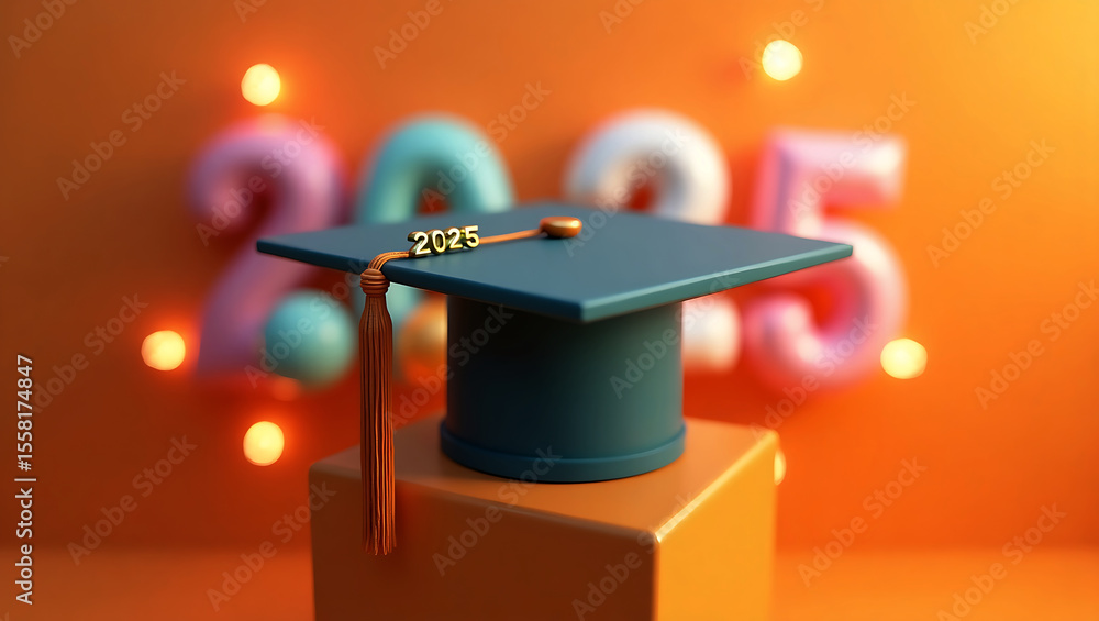 mba graduation 2025 cap and purple blue graduation hat top cap and gown ...