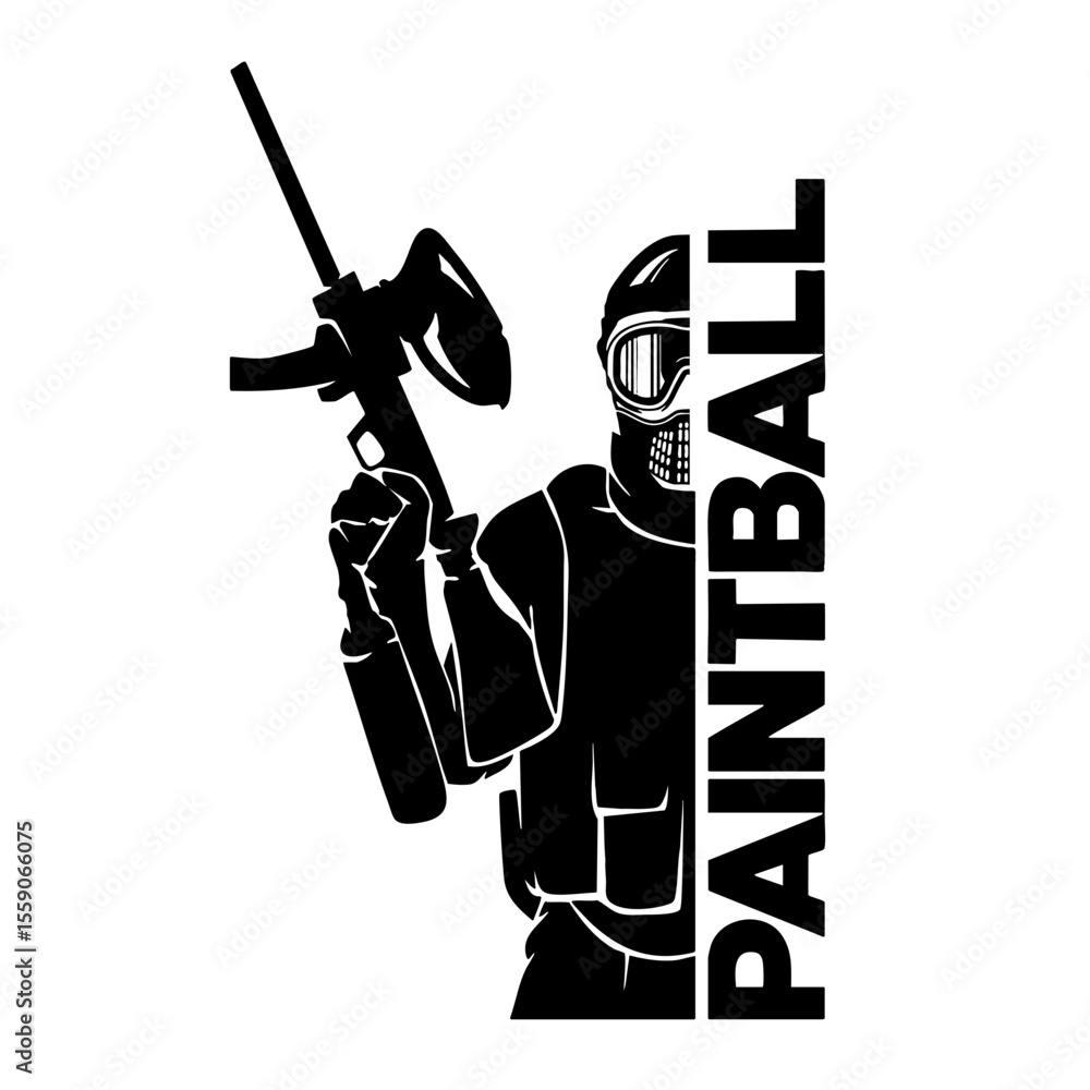 Paintball Gun Sport Svg, Hobby Player Paint Ball Svg, Fun Game Svg ...