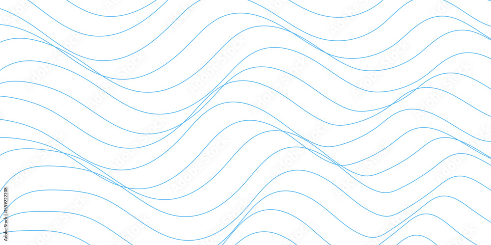 Vektor Frequency sound wave, twisted curve lines with blend effect ...