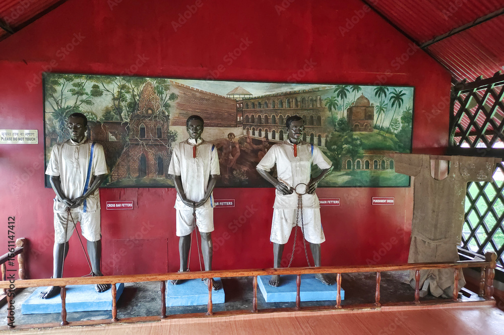 The Cellular Jail (Kala Pani) in Port Blair (Sri Vijaya Puram), Andaman ...