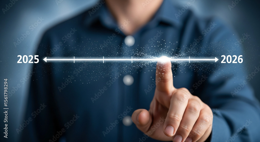 Planning for the Future A Strategic Timeline from 2025 to 2026 Stock ...