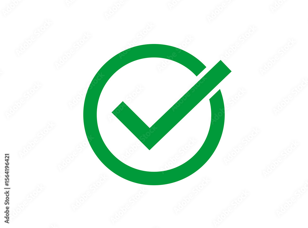 Animated Green Checkmark Video - Correct Tick Sign Approval Success ...