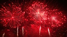 Bursting Firework Display Free Stock Photo - Public Domain Pictures