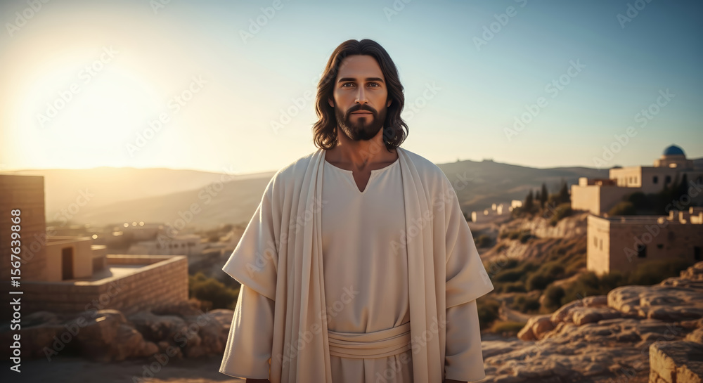 Jesus Christ. Realistic depictions of Jesus Christ based on biblical ...