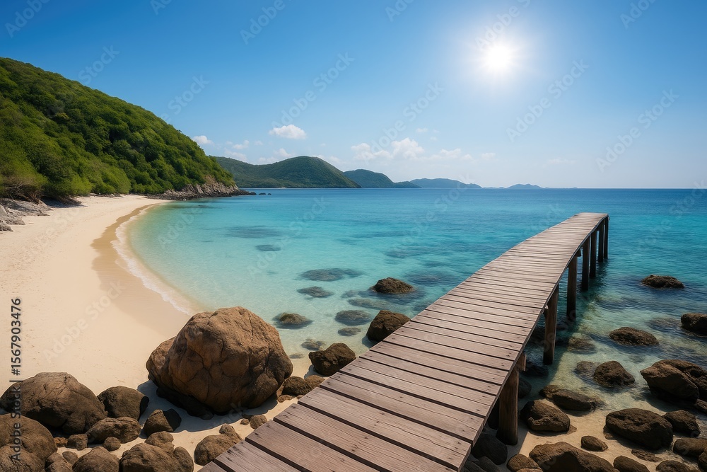 Discover the Hidden Gem: A Tiny Island Just Off the Coast, Featuring a ...