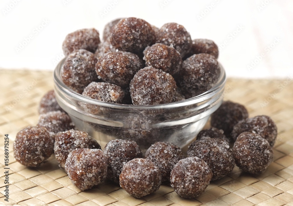 Permen Asem Jadul. Sweet and sour sugar candy is a traditional snack ...