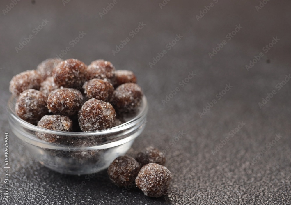 Permen Asem Jadul. Sweet and sour sugar candy is a traditional snack ...