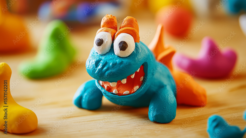 Plasticine Definition: A firmer, oil-based modeling clay that doesn't ...