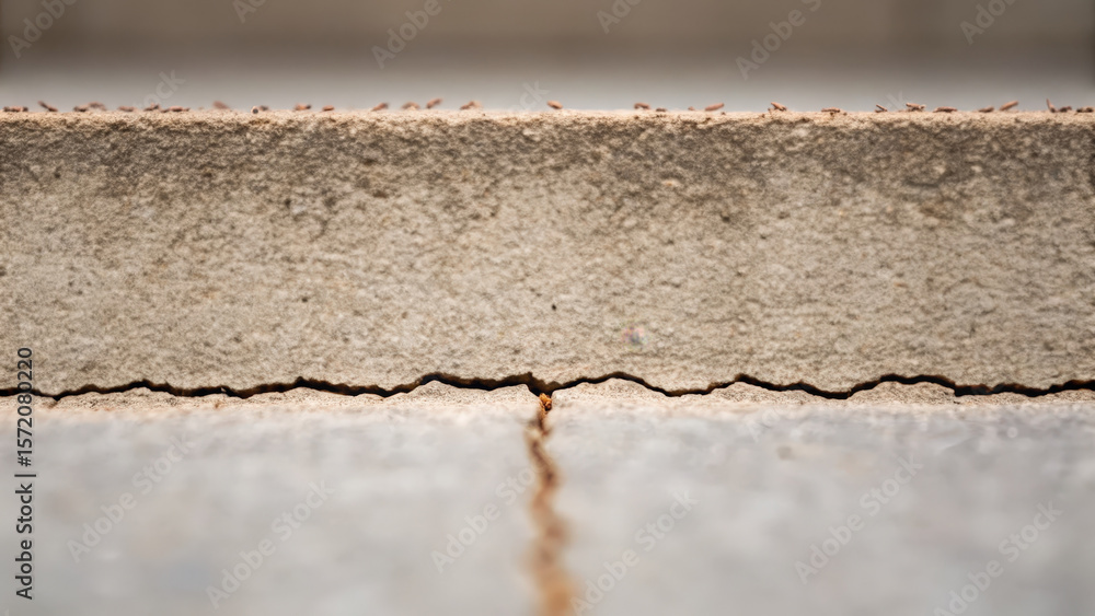 Cracks in concrete foundation reveal significant problem that can ...