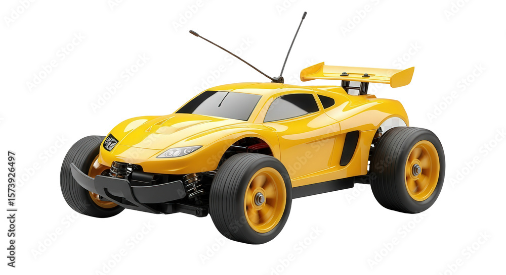 Yellow RC Car Toy PNG Remote Control Toy Car PNG Image Off-Road RC ...