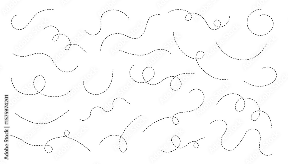 Schematic representation of route map, a line symbol for a business ...