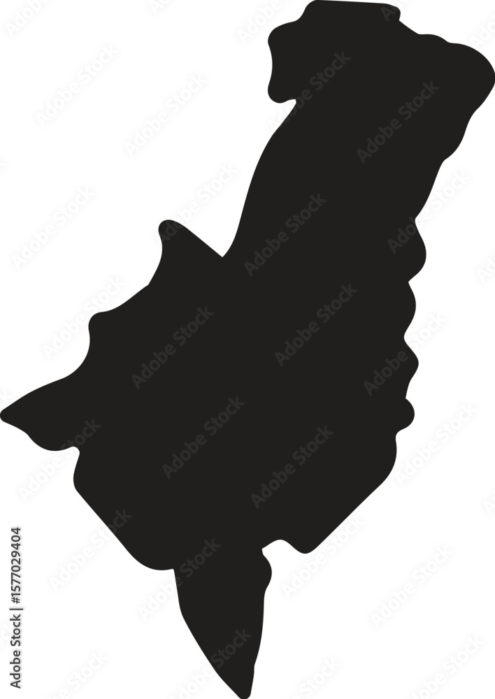 Gisborne Region (Regions of New Zealand, North Island) map vector ...