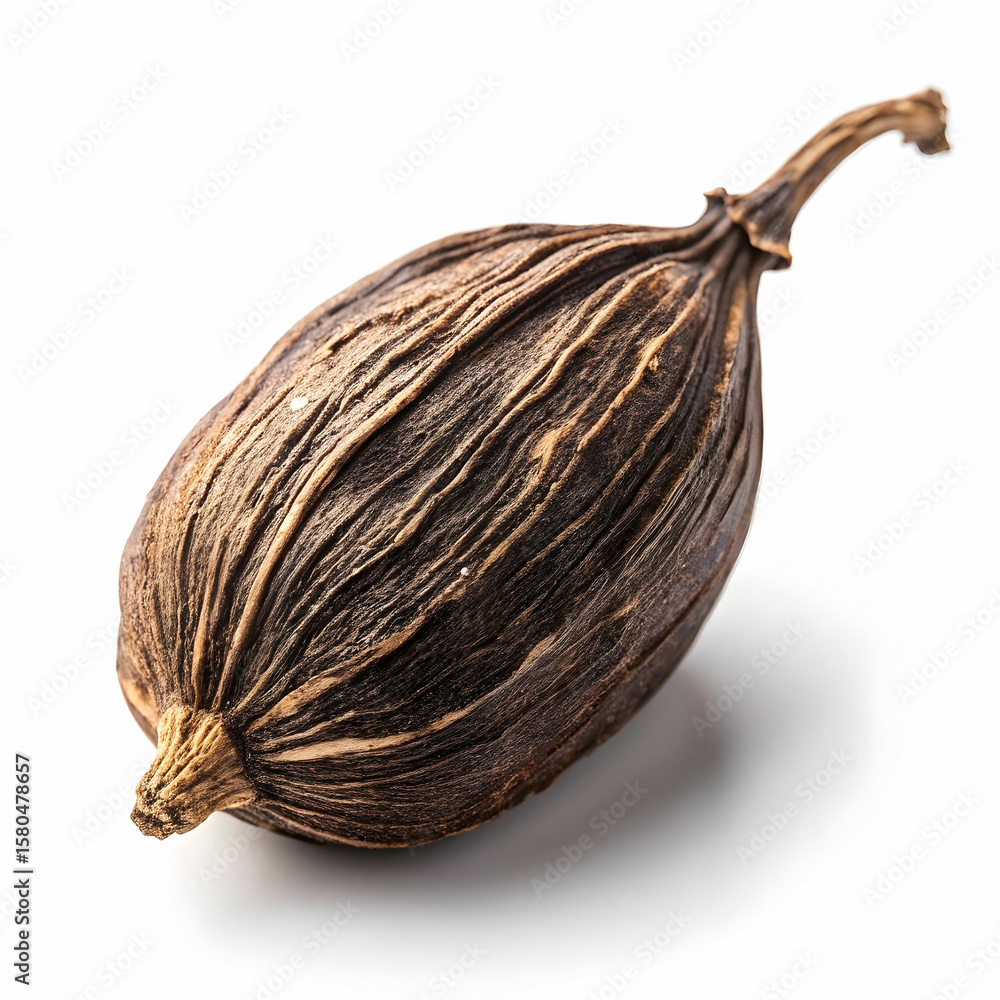 Black cardamom pods offer a smoky, bold flavor used in savory dishes ...