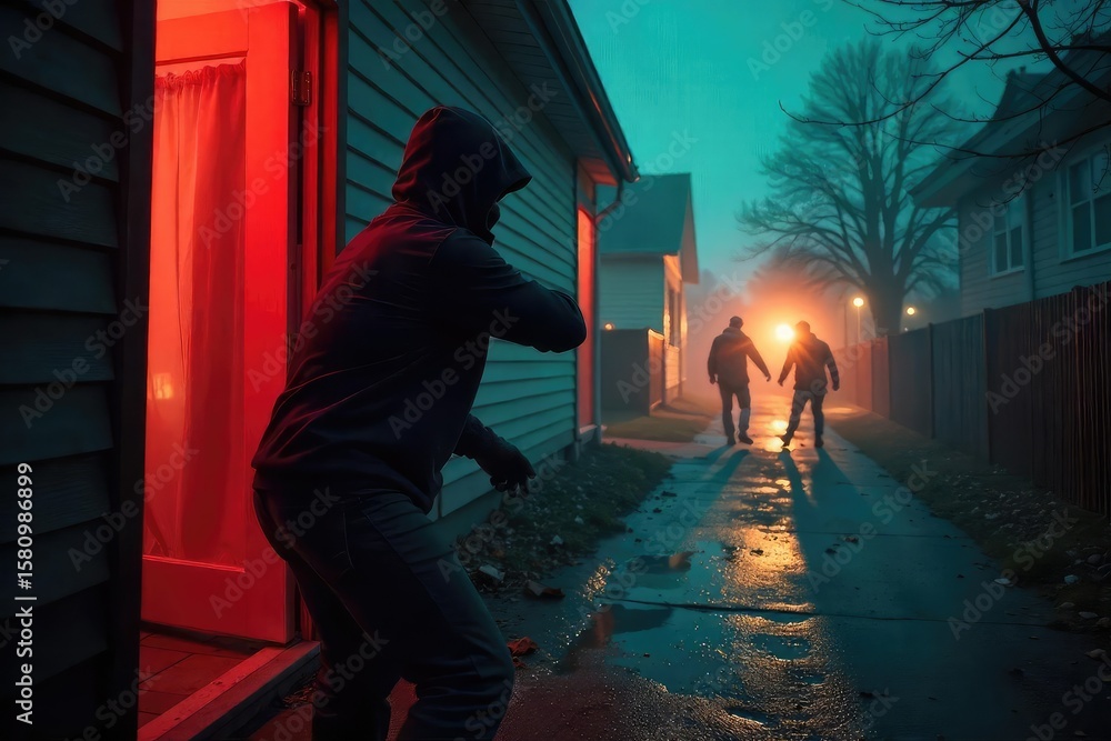 Homeowner Courageously Defends Home During Violent Home Invasion Tense
