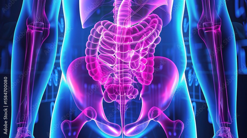 Anatomical view of a bladder showing its hollow, muscular structure ...