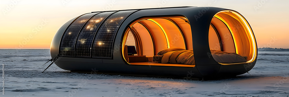 Nomad Solar Tent: A foldable tent with solar panels, Wi-Fi, and AR ...