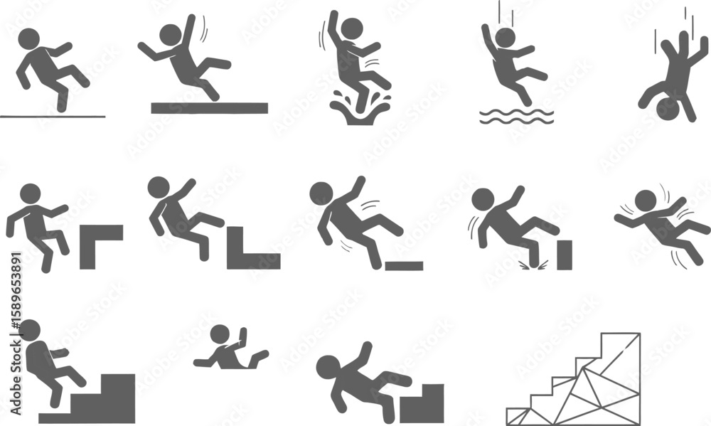 Fall prevention tips and safety guide for avoiding slips trips and ...