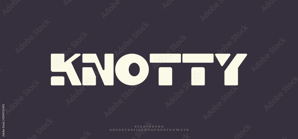 Knotty minimalist serif fonts decorative wedding vintage retro logos ...