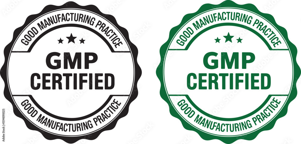 G M P certified seals GMP certified good manufacturing practice, gmp ...