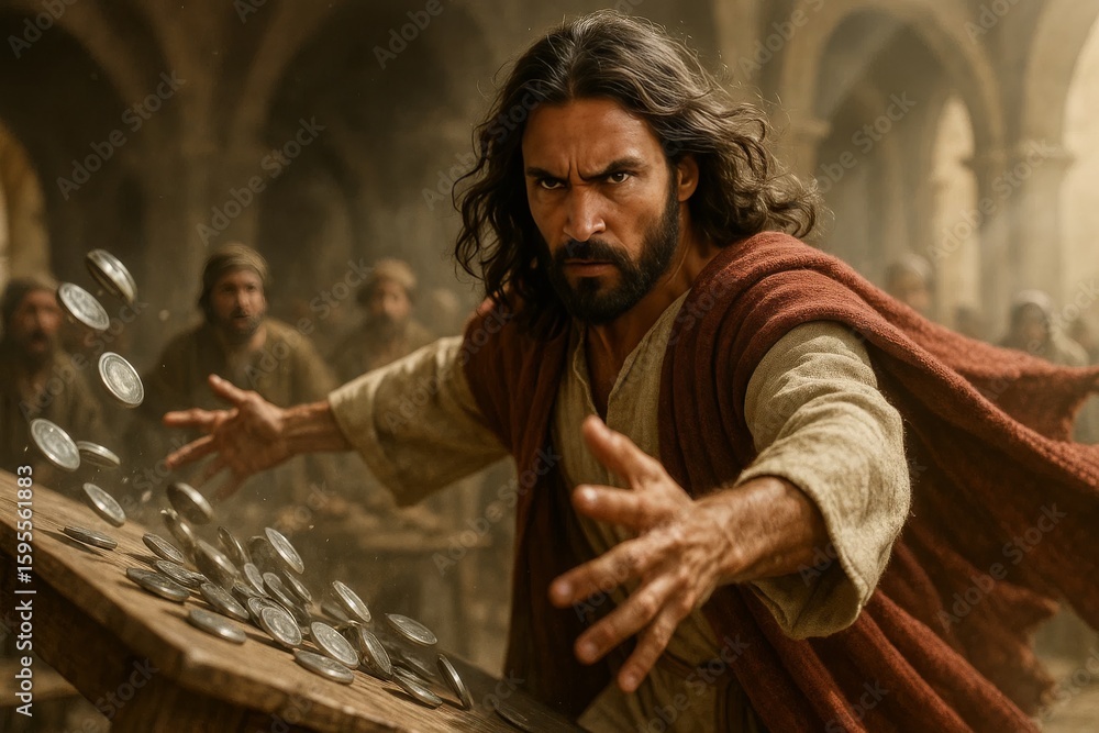 Jesus Cleansing the Temple: A Bold Act of Righteous Anger and Spiritual ...