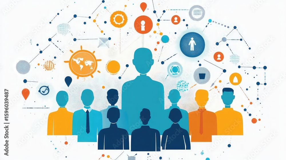 Leadership qualities infographics showing key traits management styles ...
