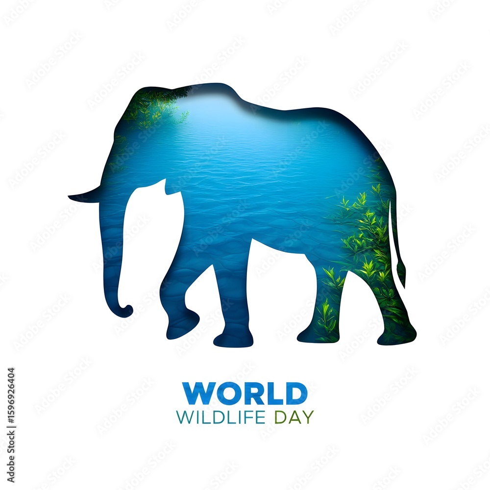 World wildlife day elephant conservation awareness campaign for nature ...