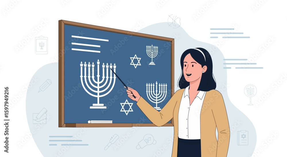 Explaining Hanukkah Holiday Symbols: A Teacher's Lesson on Tradition ...