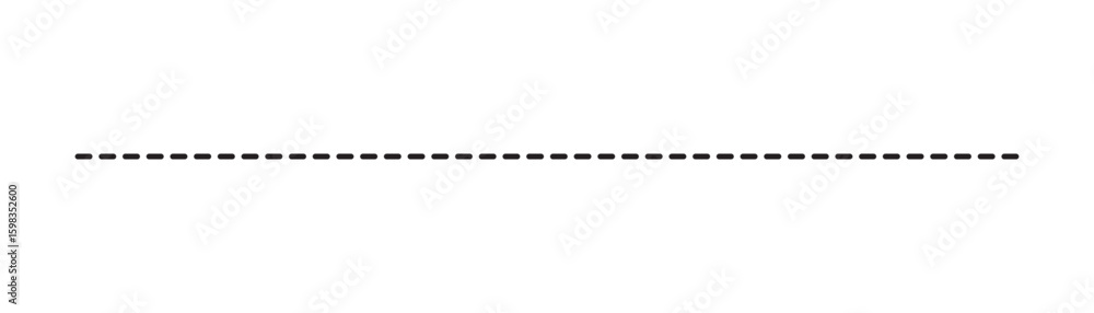 Stock-Vektorgrafik „Dash line simple shape vector symbol icon design ...
