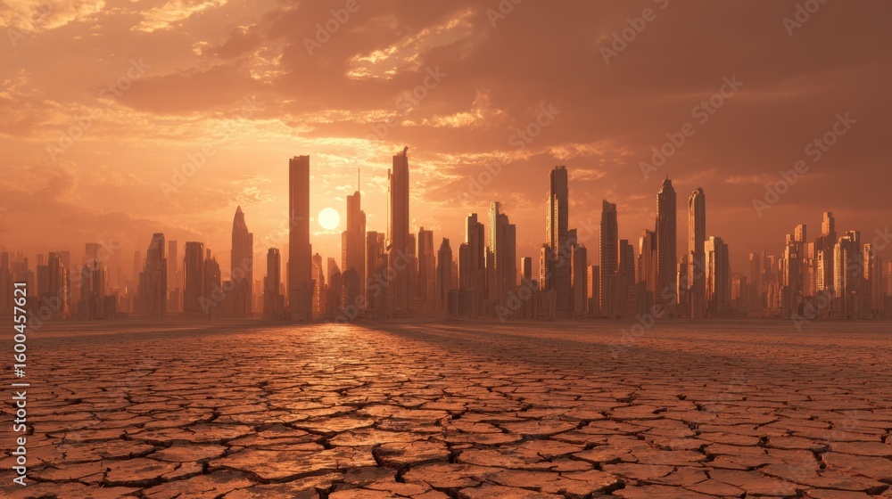 Impact of insufficient rainfall and extreme heat on urban areas and ...