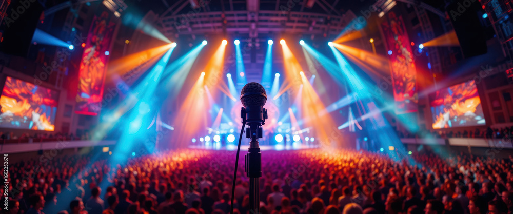 Stock-Foto „Live music concert experience arena venue event photography ...