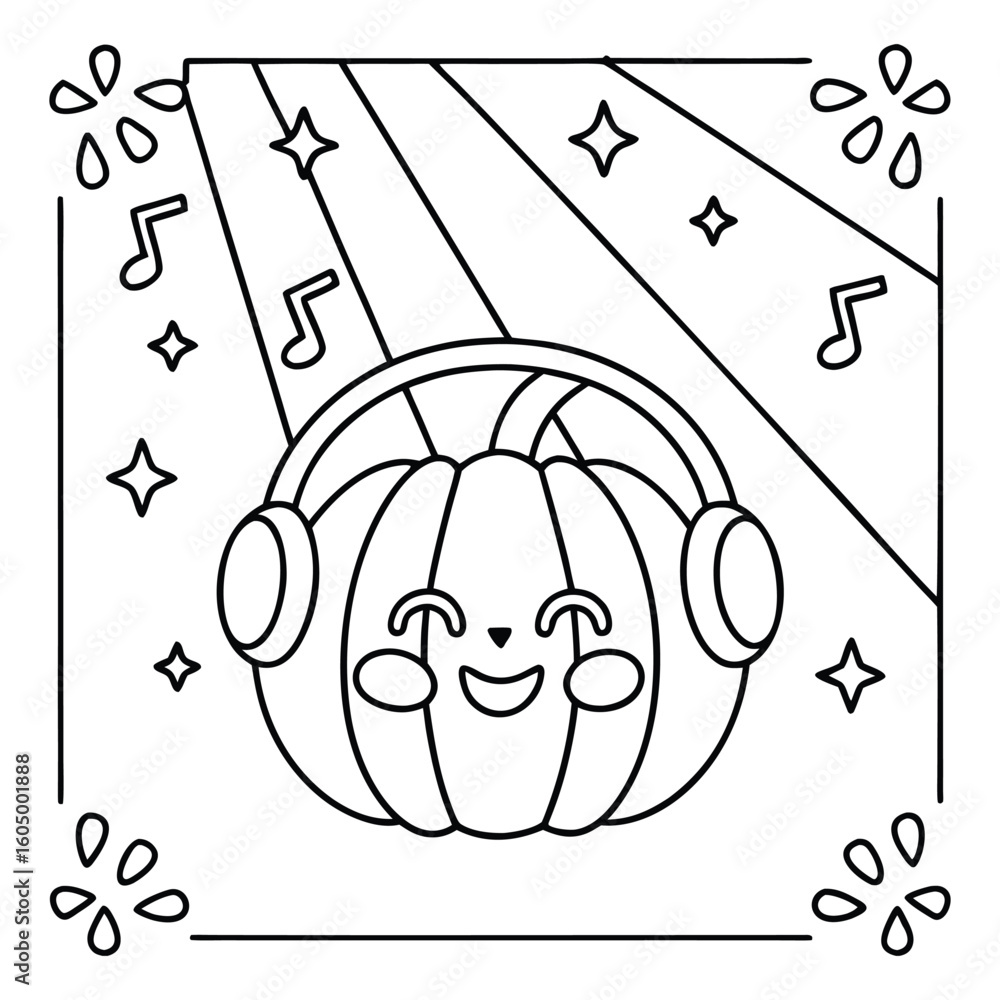 Spooky Pals – Cute and Easy Halloween Coloring Pages for Kids and ...