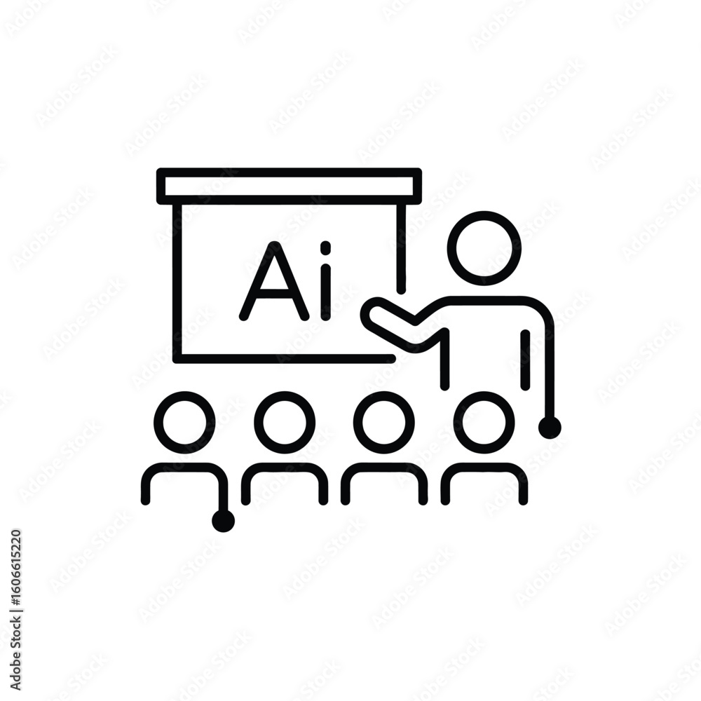 AI Education and Training Presentation Engaging Students in a Classroom ...