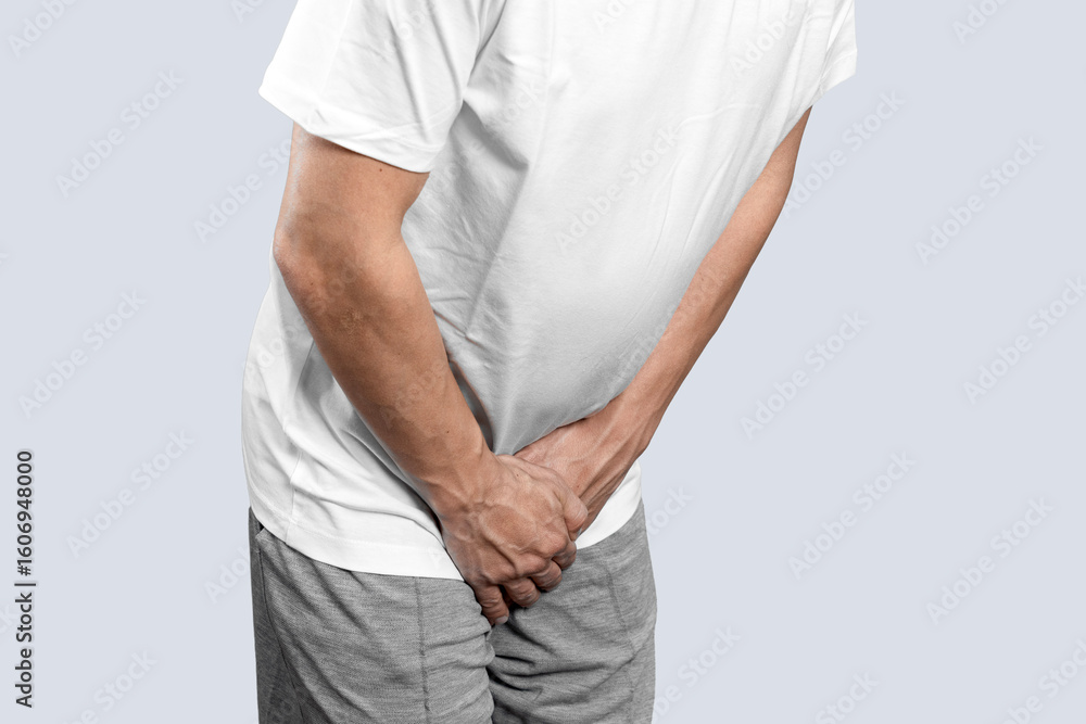 Person with urinary problems, Medical problem urinary incontinence ...