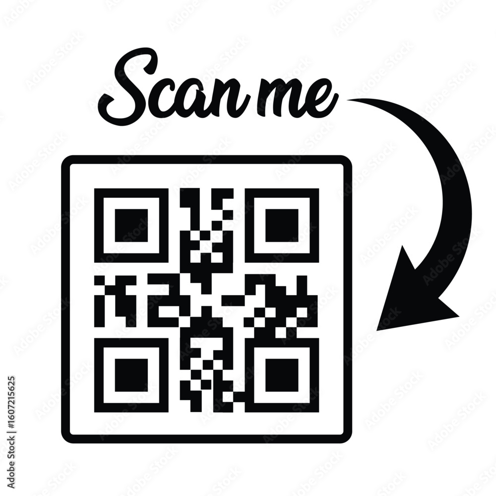 Scan QR code icon. Digital scanning qr code. QR code scan for ...