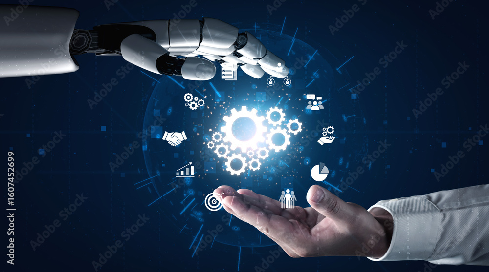 AI supports teamwork through virtual collaboration tools, intelligent ...