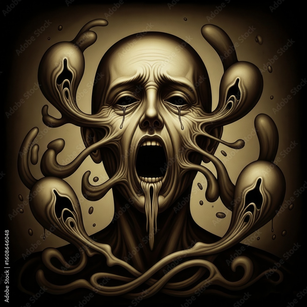 A powerful and terrifying portrait of despair and inner demons, a ...