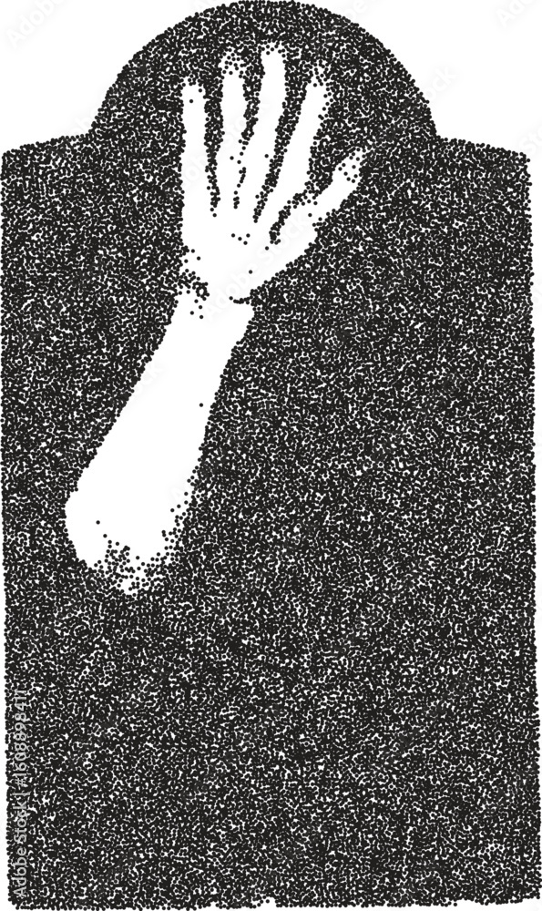 Tombstone y2k retro stipple art cemetery brutalist halftone vector png ...