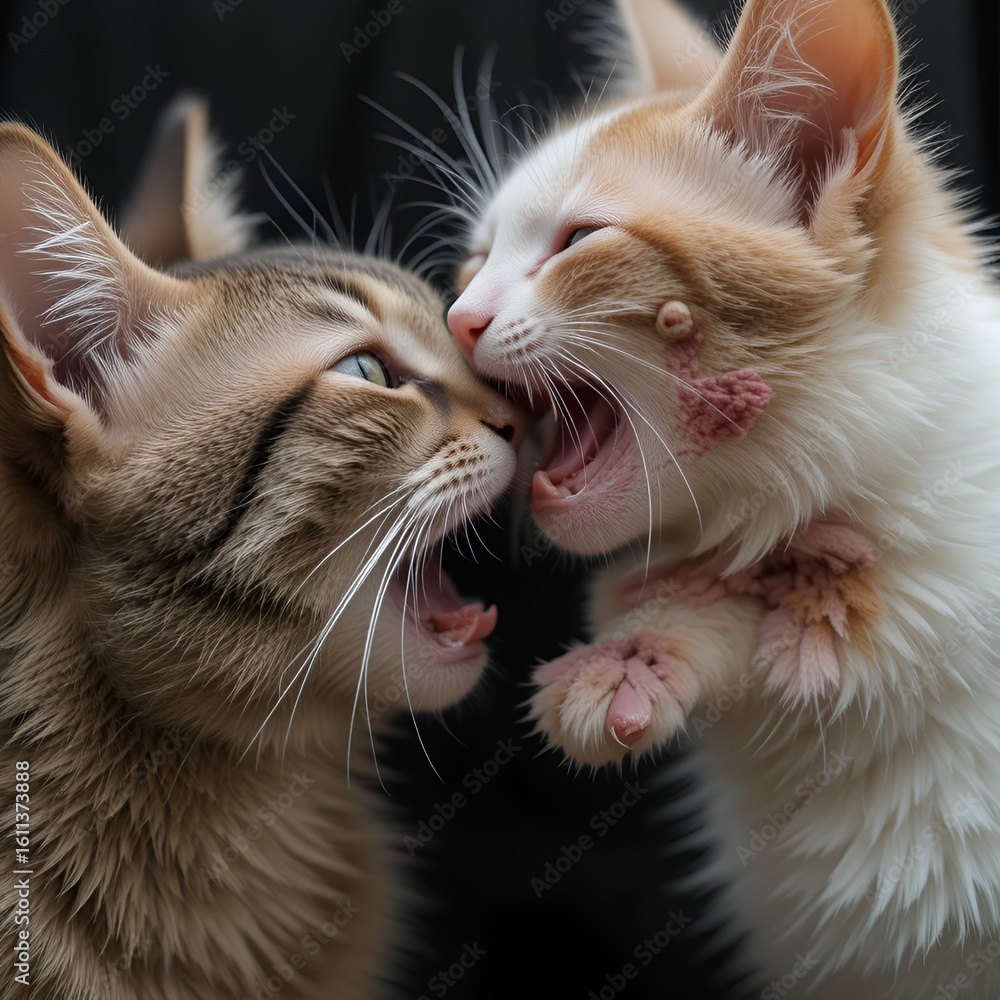 Cat fights are a common cause of wounds in cats. Wounds from a fight ...