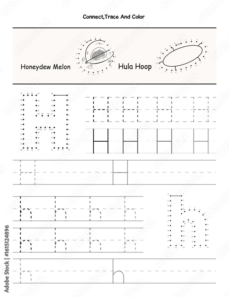 Printable Alphabet Tracing Worksheets A to Z – Uppercase and Lowercase ...