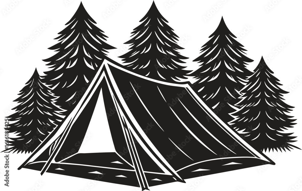 tent grafic
