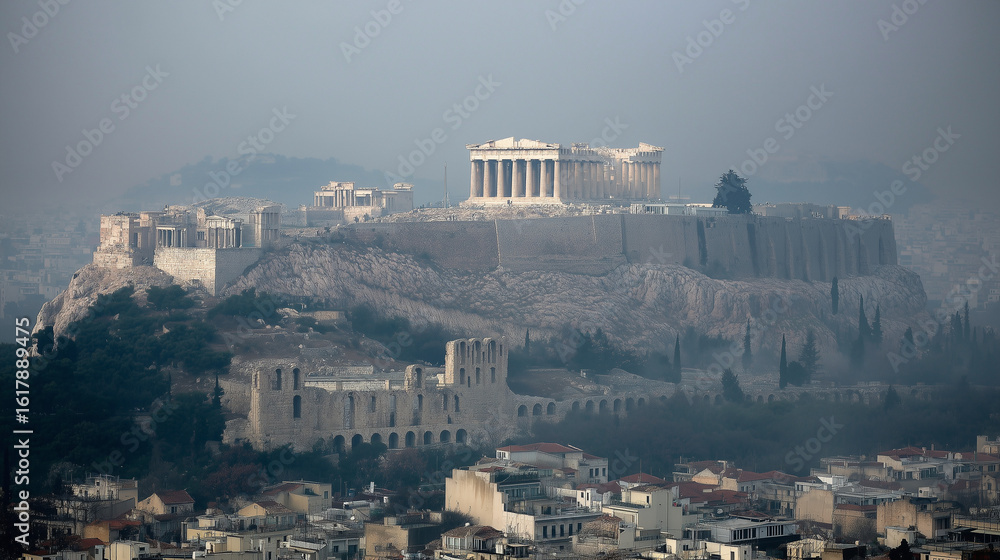 Smog blankets Athens, one of the most polluted cities in the European ...