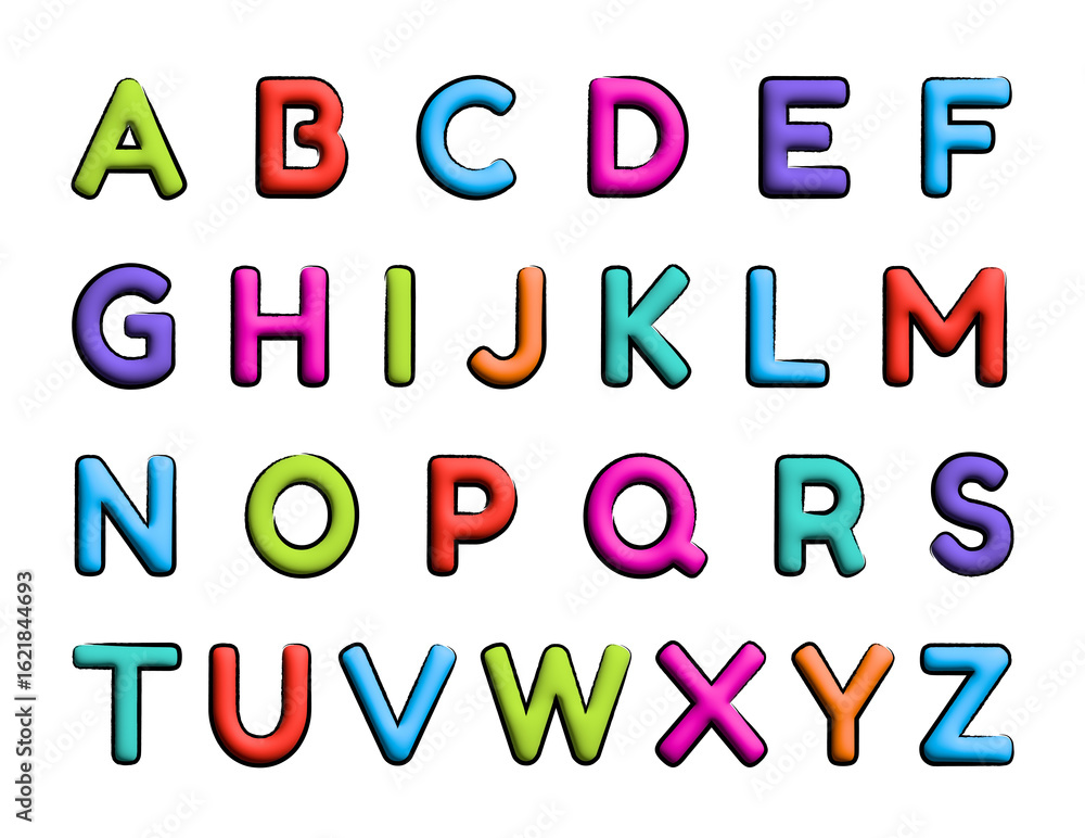 Creative Alphabet Letters A To Z