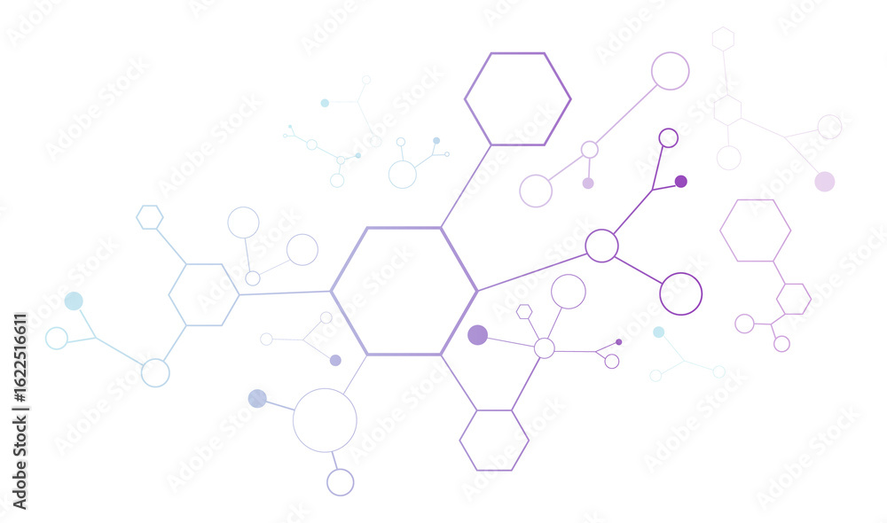 Chemical formula. Molecular pattern isolated. Stock Illustration ...