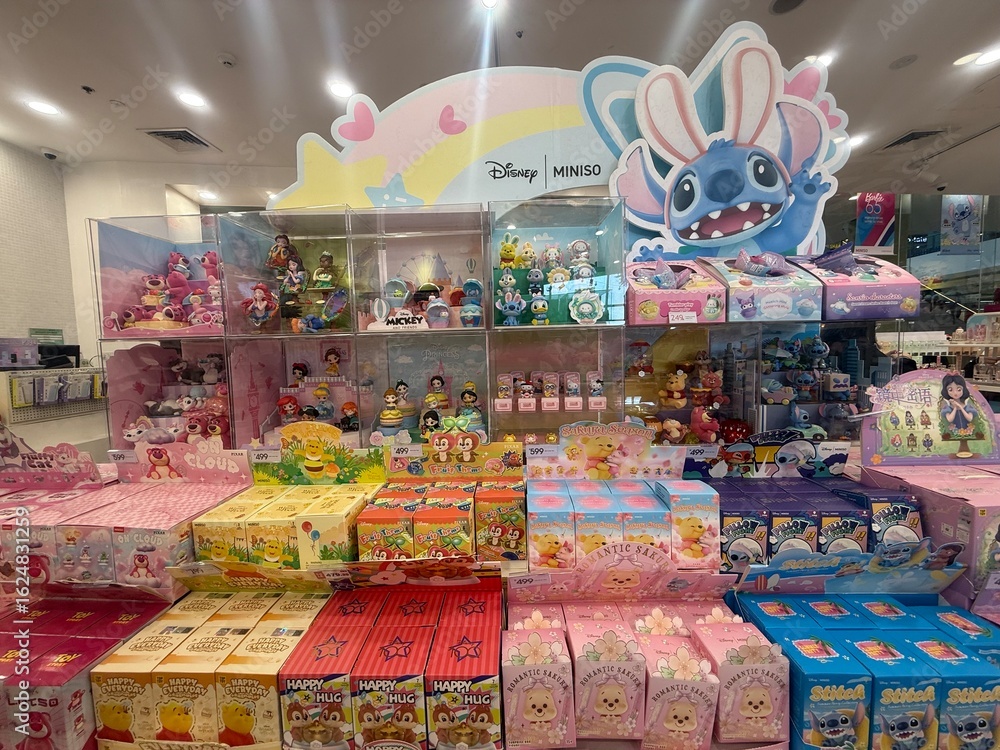 August 2025, SM San Jose del Monte, Philippines: Miniso Lilo and Stitch ...