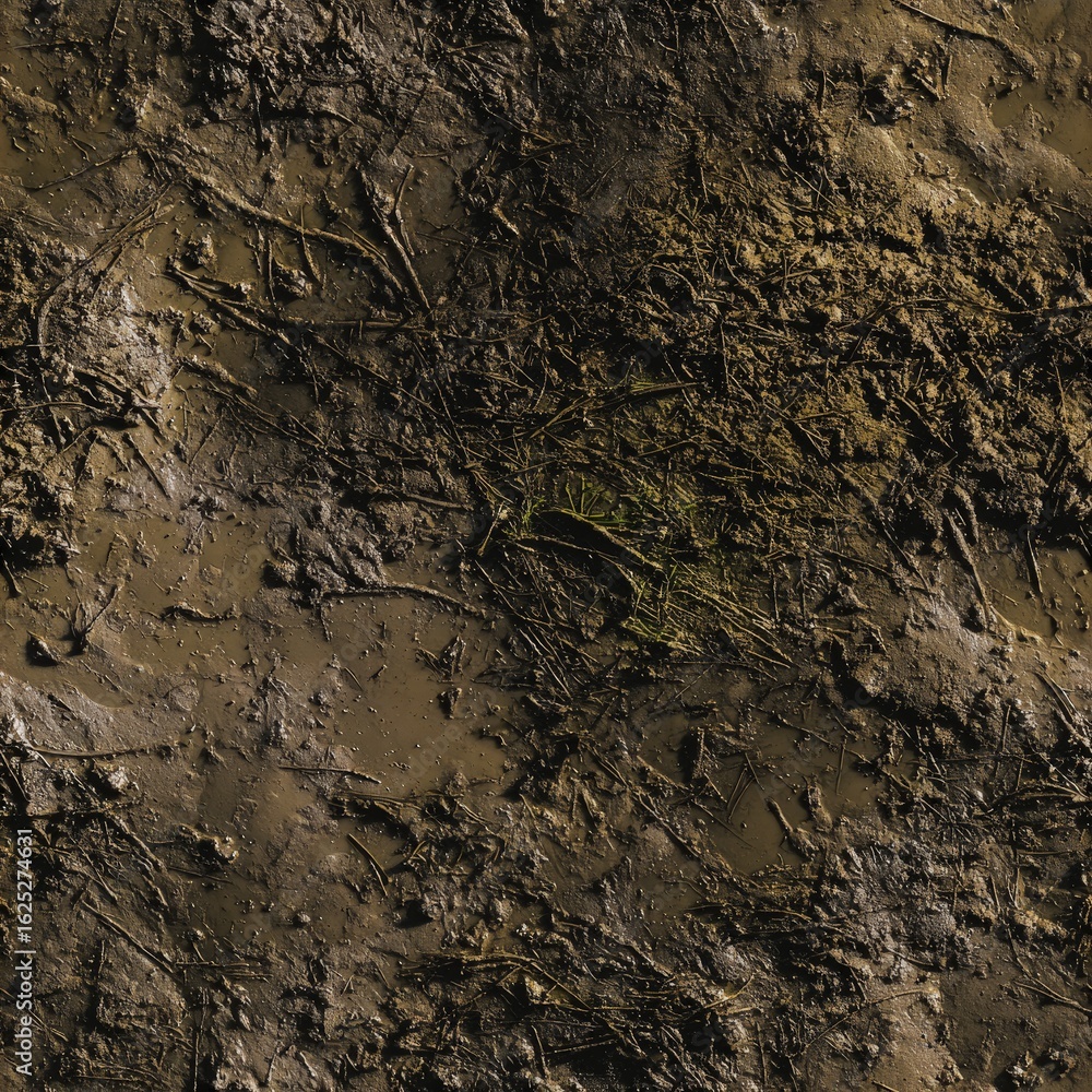 Seamless texture Thick mud splattered onto surfaces adding gritty ...