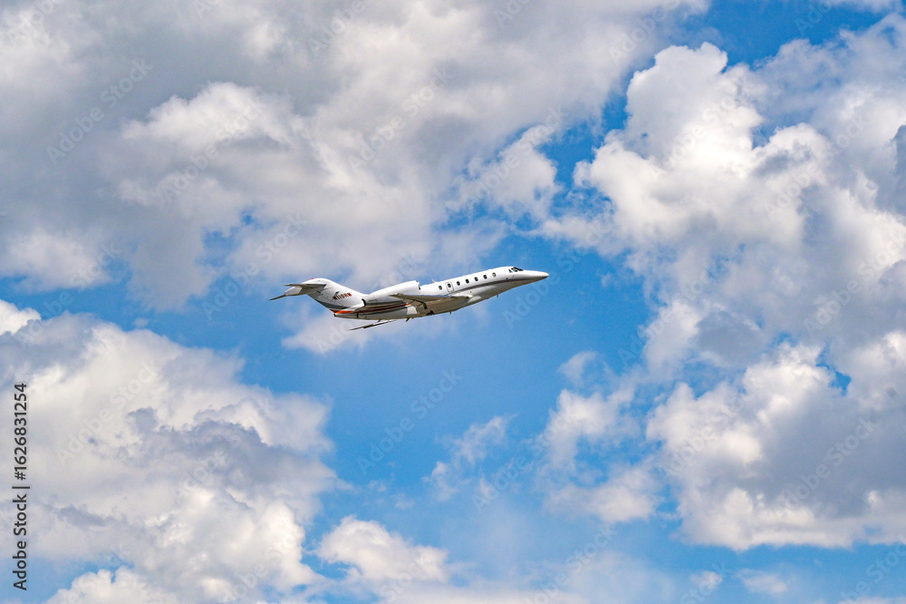 Jackson Hole, Wyoming, USA - 27 May 2025: Cessna Citation 750 X private ...