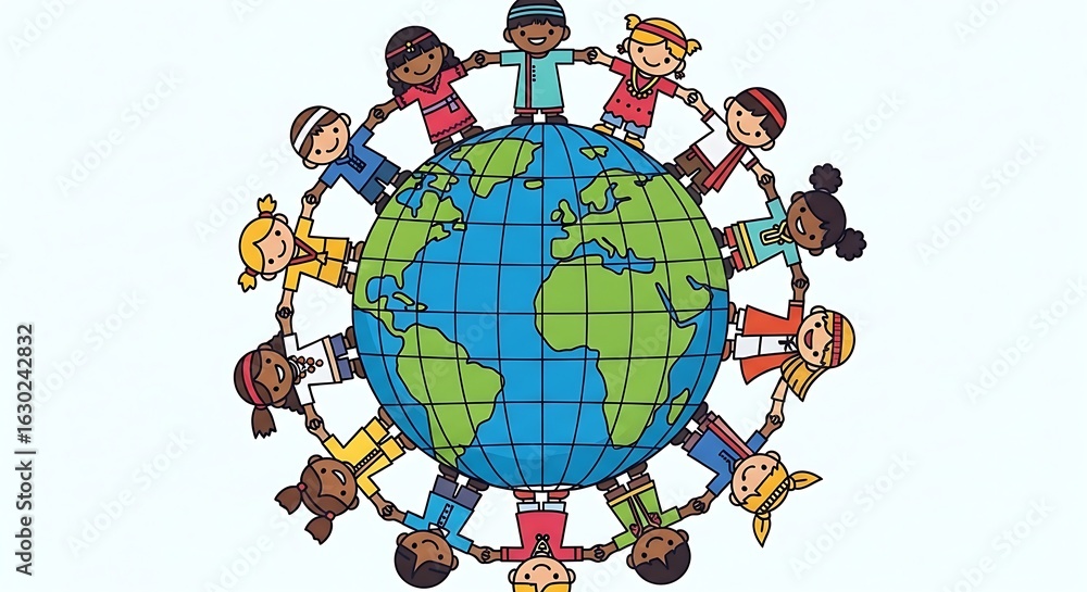 people around the world Stock Photo | Adobe Stock