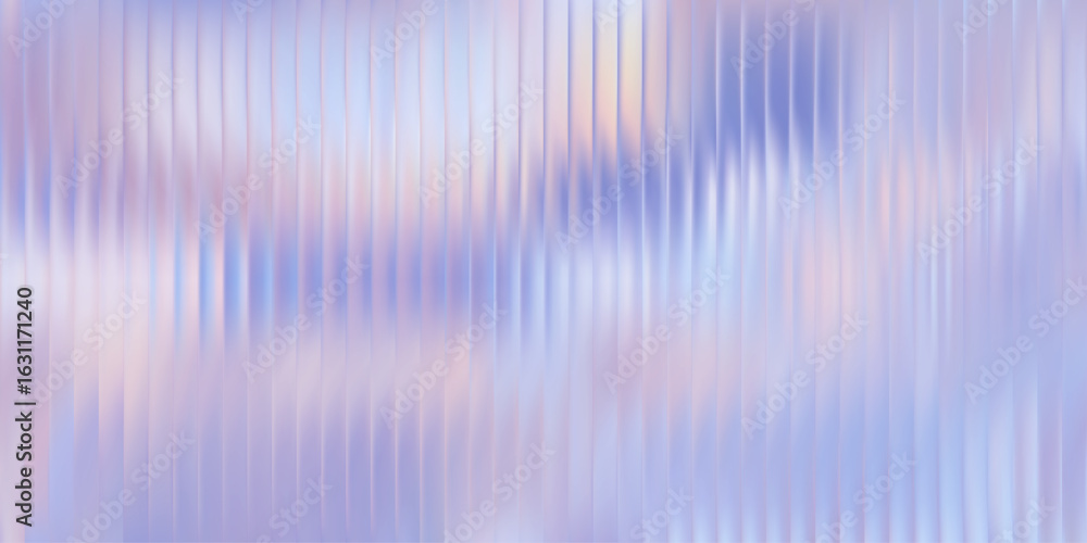 Pastel ripple distortion on vertical glass texture. Soft gradient waves ...